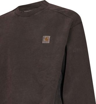 Carhartt Work in Progress Pigment-Dyed Crewneck Sweatshirt - Brown