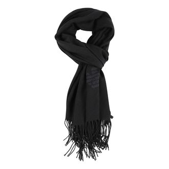 Emporio Armani Homme, Accessoires, Noir, Taille: ONE Size &Eacute;charpe Logo