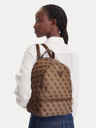 Guess Rucksack Adrian Logo Travel TWNB21 68030 Braun