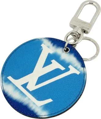 Louis Vuitton Porte-cl&eacute;s Pre-owned - Femme - Pre-owned - Bleu - Taille: ONE Size