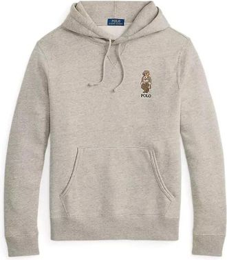 Polo Ralph Lauren Homme, Sweatshirts et sweats &agrave; capuche, Gris, Taille: 2XL Bear Fleece Sweat &agrave; capuche