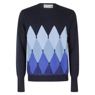 Ballantyne Pull col rond - Homme - Pulls - Multicolore - Taille: L