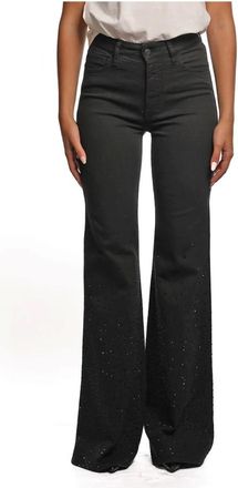 Cycle Femme, Jeans, Noir, Taille: 36 FR Flaire Flare Jeans