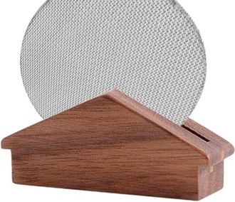 Generic &Eacute;tag&egrave;re de rangement pour filtre &agrave; expresso Puck, support de papier filtre &agrave; caf&eacute; | Porte-filtre stable | Le support fin pour papier filtre assure un 