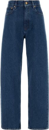 Jil Sander Femme, Jeans, Bleu, Taille: 42 FR Denim Trouser 03