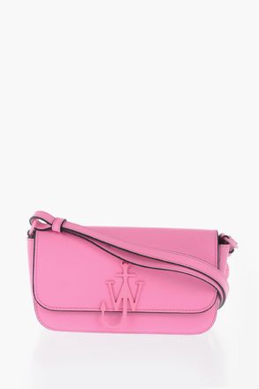 J.W.Anderson Mini Leather Shoulder Bag with Chain Detail J.W.Anderson