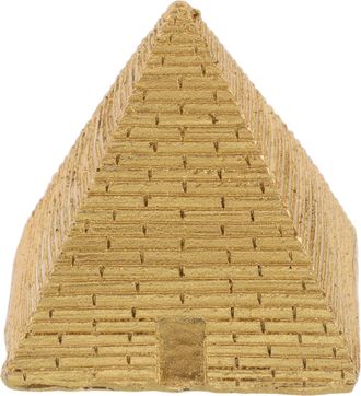 Hemobllo SHINEOFI Realistische Miniatur Pyramide aus Robustem Kunstharz &Auml;gyptische Pyramidenfigur als Dekoratives Ornament f&uuml;r Wohnung und B&uuml;ro Pflegeleichtes 