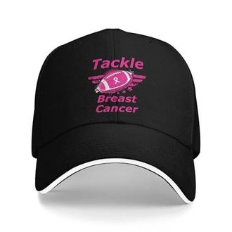 Generic Chaleur dHiver, Football Breast Cancer Awareness Support Sandwich Chapeaux Chapeau Chapeau de pêche Casquettes Snapback réglables Casquette de Basebal