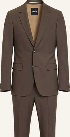 HUGO BOSS Business Anzug H-Houston-2pcs-252 Slim Fit blau