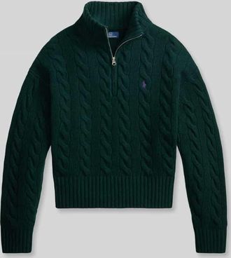Polo Ralph Lauren Regular Fit Troyer aus Woll-Mix