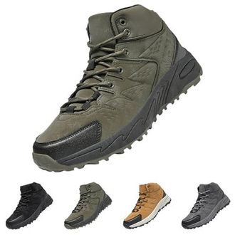 Generic Bottes de randonn&eacute;e imperm&eacute;ables pour homme - L&eacute;g&egrave;res et confortables - Semelle mi-cheville - Durable - Antid&eacute;rapantes - Support de la vo&ucirc;te plantaire