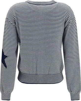 Max Mara Womens Blue Cotton Cardigan Clothing