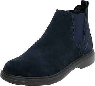 Geox U Ottavio Bottines à la Cheville, Bleu Marine, 39 EU