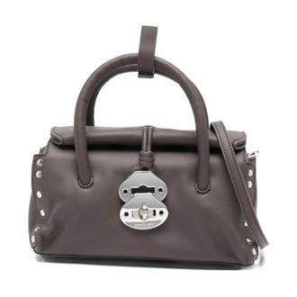 Zanellato Femme, Sacs, Brun, Taille: ONE Size Dotta Saeta Baby Sac &agrave; Main en Cuir