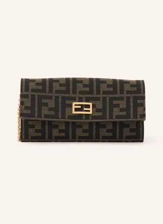 Fendi Umh&auml;ngetasche braun