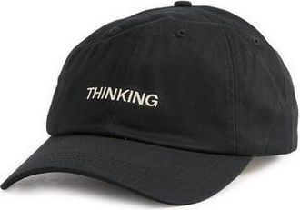 Thinking Mu Casquette logo brod&eacute; en coton