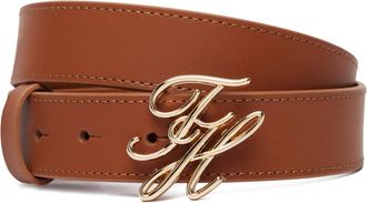 Tommy Hilfiger G&uuml;rtel Tommy Hilfiger Th Script 3.0 AW0AW18568 Braun