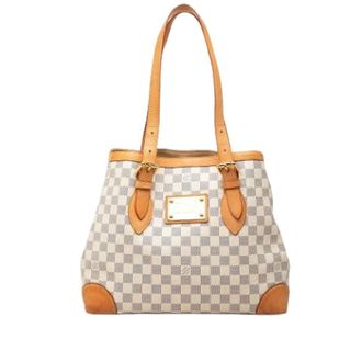 Louis Vuitton Pre-owned Hampstead MM - Femme - Pre-owned - Blanc - Taille: ONE Size