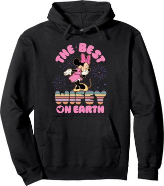 Disney Best Wifey on Earth Mickey & Minnie Couples Trip Pullover Hoodie
