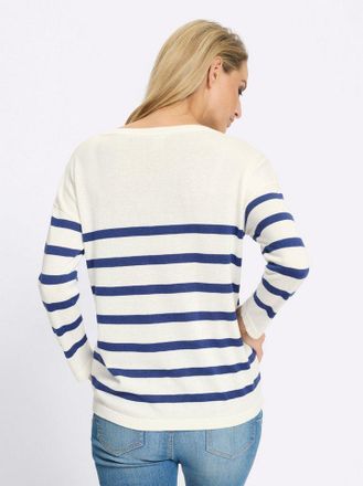 Heine Strickpullover Pullover 3/4-Arm Feinstrick