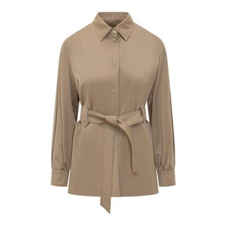 Max Mara MxmAgenzia Shirt - - Blouses & Shirts - Damen - Braun - S