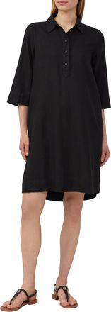 s.Oliver Kurzes Blusenkleid aus Leinenmix mit Eingrifftaschen