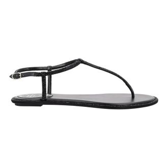 Rene Caovilla Sandales &agrave; brides Diana - Femme - Chaussures - Noir - Taille: 36 EU