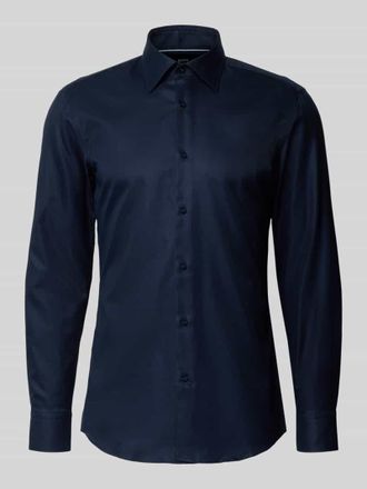 HUGO BOSS Slim Fit Businesshemd aus reiner Baumwolle Modell H-HANK-K