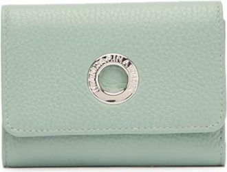 Mandarina Duck Mellow Leather Wallet, Accessoire de Voyage-Portefeuille Femmes, Iceberg Green, Taille Unique