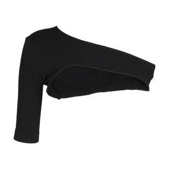 ADĀMO Andrea Adamo Mono Schulter Jersey Top - - Tops - Damen - Schwarzk - S
