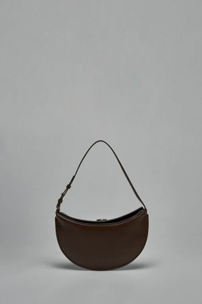 Jacquemus Le Petit Calisso Rond Leather Shoulder Bag