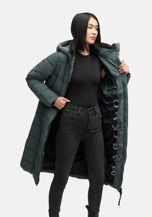 Marikoo Winterjacke Lanitaa Steppmantel mit abnehmbarer Kapuze