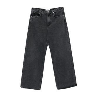 A Gold E Symbolische Keira High Waist Jeans - - Jeans - Damen - Grau - W29