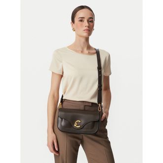 Coccinelle Handtasche Coccinelle SSK Coccinelle C-Me Calf E1 SSK 12 03 21 Khakifarben