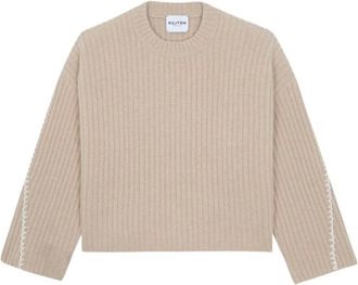 Kujten Kujten - Pull Ilana - Femme - Pulls - Beige - Taille: 40 FR