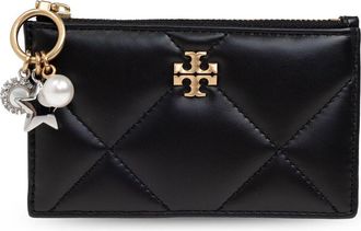 Tory Burch Portemonnaie mit Logo-Schild - Schwarz