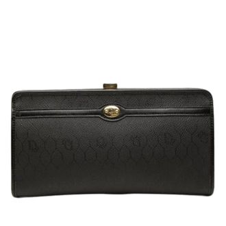 Dior Pre-owned Canvas Clutch - - Pre-owned - Damen - Schwarzk - ONE SIZE