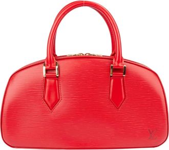 Louis Vuitton Crossbody Bags - Louis Vuitton Rouge Epi Leather Jasmin Handbag - Gr. unisize - in Rot - f&uuml;r Damen