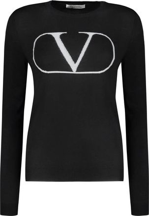 Valentino Garavani Femme, Pulls, Noir, Taille: 38 FR Tricots