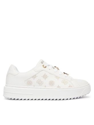 Guess Sneakers FLFDUE ELE12 Wei&szlig;