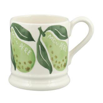 Emma Bridgewater Tasse mit Birnenmotiv, 0,5 l