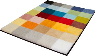 Kleine Wolke 8821148213 Cubetto Badteppich Polyacryl, Mehrfarbig, 65 x 90 x 3 cm