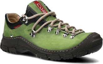 Nagaba Chaussures de randonn&eacute;e Masculin - en cuir de trekking - dext&eacute;rieur v&eacute;ritable, avec lacets - basses, d&eacute;contract&eacute;esMod&egrave;le 055 Vert - 42