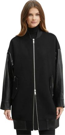 Michael Kors Damen, Jacken, Schwarzk, LGr&ouml;&szlig;e