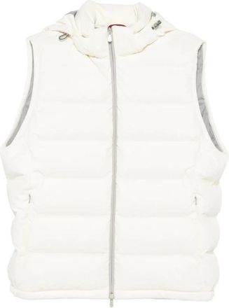 Brunello Cucinelli Gilet Mv4061605 - Homme - Vestes - Blanc - Taille: M