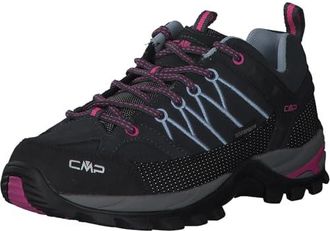 F.lli Campagnolo Rigel Low WMN Trekking Shoes WP Femme Chaussures de randonnée, Titanio Skyway, 36 EU