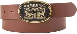 Levi's Femme, Accessoires, Brun, Taille: 95 CM Heritage Belt