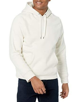 Amazon Essentials Sweat à Capuche avec Doublure Sherpa Homme, Blanc Cassé, XXL