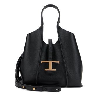 Tod's T Timeless Mini Ledertasche - - Bags - Damen - Schwarzk - ONE SIZE