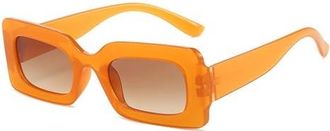 Generic Lunettes De Soleil Carr&eacute;es &Agrave; Petite Monture For Hommes, For Lext&eacute;rieur, Les D&eacute;placements, Vacances(Orange)